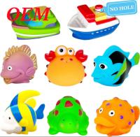 China Vinyl Processed Plastic Toys For Kids Bath Supplied By Client for sale