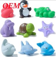 China Vinyl Processed Plastic Toys For Kids Bath Supplied By Client for sale