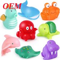 China Vinyl Processed Plastic Toys For Kids Bath Supplied By Client for sale