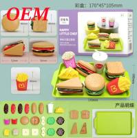 China Plastic Hamburg Toys Release Stress Relax Toy Kids Education Toy for sale
