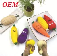 China Plastic Fruit & Vegetable Press Toys Release Stress Relax Toy for sale