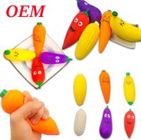 China Plastic Fruit & Vegetable Press Toys Release Stress Relax Toy for sale