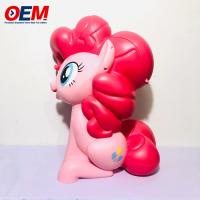 China OEM Design Plastic 3D Cartoon Popcorn Bucket / Unicorn Kawaii Popcorn Bucket for sale