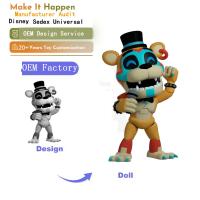 China OEM PVC Figures Custom Art Vinyl Toy OEM Cartoon Action Figure Vinyl Miniature Figure for sale