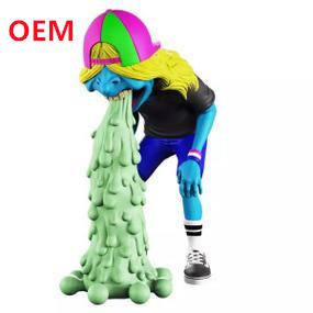 China Custom Art Figure Custom Vinyl Resin OEM Poly Pvc Plastic Toys Action Figure for sale