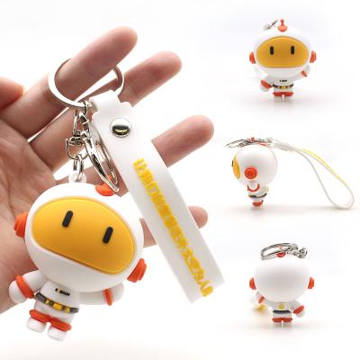 China Toy Manufacturer Customized Personalized Cartoon Shape PVC Key Chains for sale
