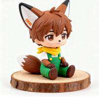 China Custom Made Soft 3D Promotional Soft PVC Cute Action Figure Blind Box Toy for sale