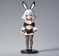 China Custom Made Soft 3D Promotional Soft PVC Cute Action Figure Blind Box Toy for sale