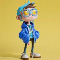 China Custom Made Soft PVC 3D Promotional Cute Action Figures Blind Box Toy OEM Manufacture for sale
