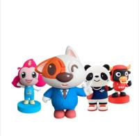 China Custom High Quality Rapid Prototyping 3d Animal Action Human Toy Collectible Art Figure Personalized Design for sale