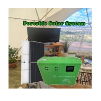 China Portable off Grid Solar Generator Bank Power System with Solar Panel  Solar Energy System for sale