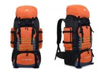China Reusable 90L Hiking Camping Bags , Outdoor Mountain Climbing Rucksack for sale