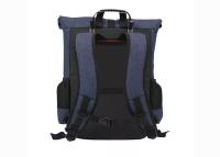 China Antiwear Polyester Cycling Day Pack , Expandable Waterproof Motorcycle Backpack for sale