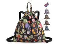 China Women Drawstring Hiking Camping Bags Tearproof Foldable for Travel for sale