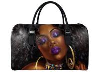 China Antiwear Womens Leather Duffle Bag For Ladies Anti Abrasion Multiscene for sale