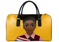 China Antiwear Womens Leather Duffle Bag For Ladies Anti Abrasion Multiscene for sale