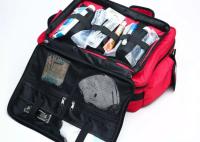 China Nylon Emergency Medical Backpacks , Antiwear First Aid Backpacks For Schools for sale