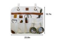 China Thickened Hanging Camping Storage Bag Anti Abrasion Portable Canvas for sale