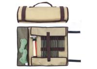 China Anti Abrasion Thickened Roll Up Tool Pouch , Multiscene Roll Out Tool Bag for sale