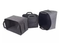 China Reusable Practical Foldable Felt Storage Basket Multipurpose Waterproof for sale