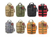 China Nylon Waterproof Tear Away Molle Pouch , Antiwear Rip Away First Aid Pouch for sale