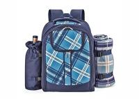 China ISO9001 Polyester Camping Storage Bag , Waterproof Picnic Basket Set Backpack for sale