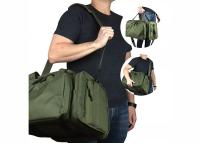 China Moistureproof Athletic Sport Duffel Bag 600D Polyester Oxford Fabric for sale