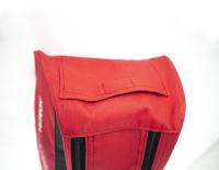 China Tour Zipper Ventilate Shoe Storage Bag 300D Polyester Oxford Fabric for sale