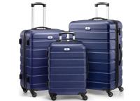 China Travel 3pcs Trolley Luggage Set Pc Unisex Carry On Large Capacity for sale