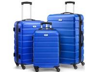 China Travel 3pcs Trolley Luggage Set Pc Unisex Carry On Large Capacity for sale