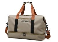 China Custom Men Women Sport Gym Light Weight Foldable Waterproof Weekender Travel Duffle Bag for sale