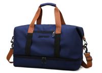 China Custom Men Women Sport Gym Light Weight Foldable Waterproof Weekender Travel Duffle Bag for sale