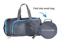 China 25L Fold Up Duffel Foldable Travel Bags Lightweight Multiscene for sale