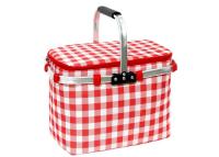 China BSCI Shopping Travel Camping Grocery Bags , Foldable Insulated Picnic Basket for sale
