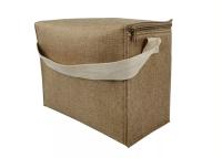 China Thickened Antiwear Cooler Basket Jute , Multifunctional Jute Cooler Bag for sale