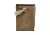 China Thickened Antiwear Cooler Basket Jute , Multifunctional Jute Cooler Bag for sale