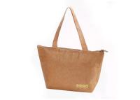 China Foldable Leakproof Jute Insulated Lunch Bag Washable Portable for sale