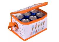 China Waterproof Cooler Insulated Lunch Bag Multipurpose For 6 Pack Beer for sale