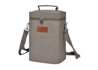 China Nylon Travel Insulated Wine Tote Bag , Leakproof Wine Cooler Carry Bag for sale