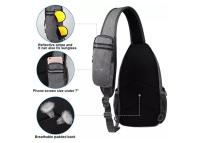 China ISO9001 Travel Hiking Shoulder Strap Bag Shockproof Lightweight for sale