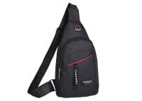 China 17x30x5.5cm Chest Shoulder Strap Bag Single Waterproof For Men for sale