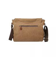 China Vintage Leather Waterproof Messenger Bag Anti Abrasion Durable for sale