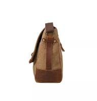 China Vintage Leather Waterproof Messenger Bag Anti Abrasion Durable for sale