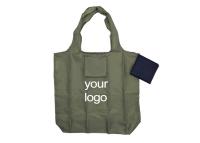 China REPT 210D Polyester Reusable Shopping Bags Portable Durable Folding for sale