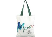 China Custom Logo Womens Crossbody Fashion Canvas Printed Tote Bag With Inside Pockets for sale