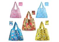China Eco Ripstop Grocery Carry Bag , Foldable Recycle Reusable Nylon Shopping Bag for sale