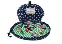 China Velvet Portable Makeup Drawstring Bag Recycled Multi Function for sale