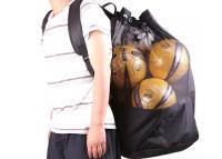 China Drawstring Mesh Exercise Equipment Bag for Basketball Football Volleyball for sale