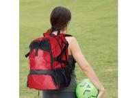 China Polyester Nylon Gym Exercise Equipment Bag Thickened With Shoes Compartment for sale