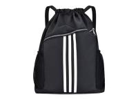 China Lightweight Polyester Sport Drawstring Backpack Portable Multi Function for sale